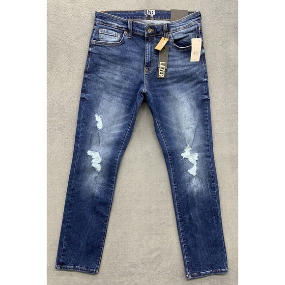Lazer | Jeans | Lazer Denim Jeans Mens Size 332 Blue Issac Factory ...